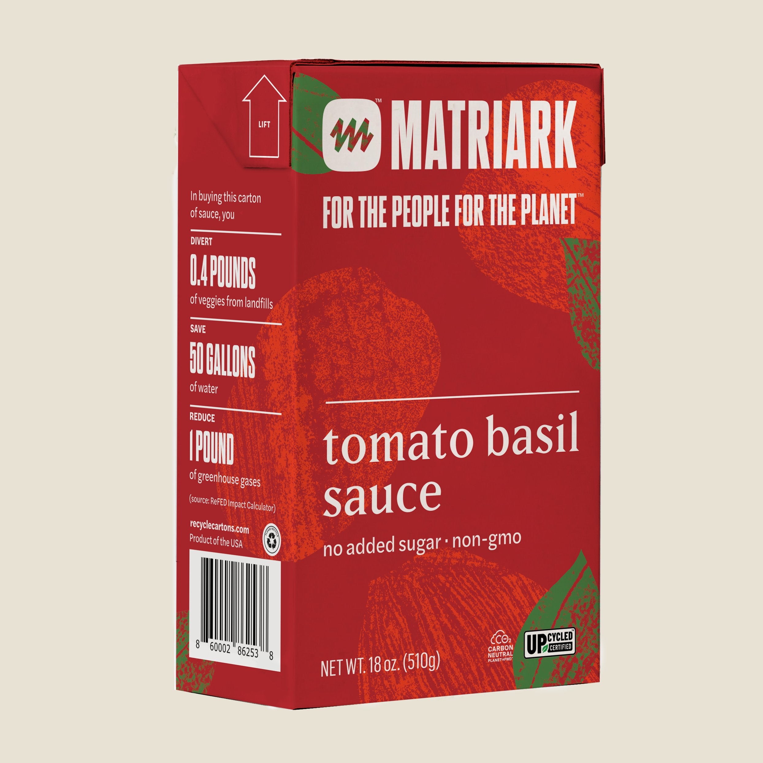 Tomato Basil Sauce (3 pack) – Matriark Foods